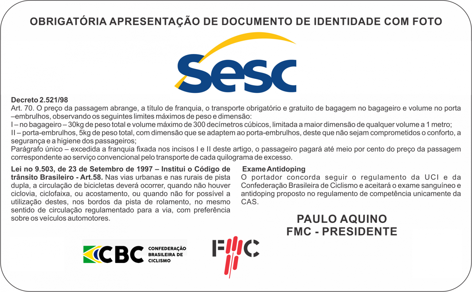 CONVÊNIO SESC MINAS